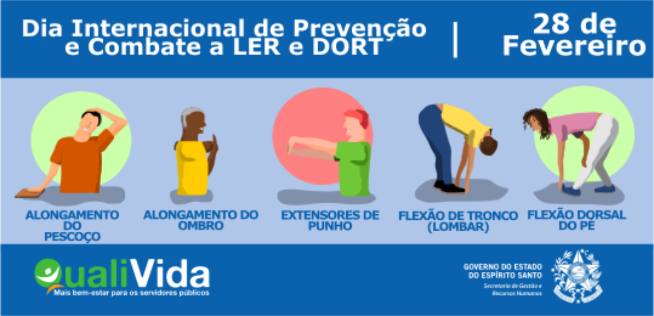 Portal do Servidor - Dia Internacional de Prevenção e Combate a LER e DORT